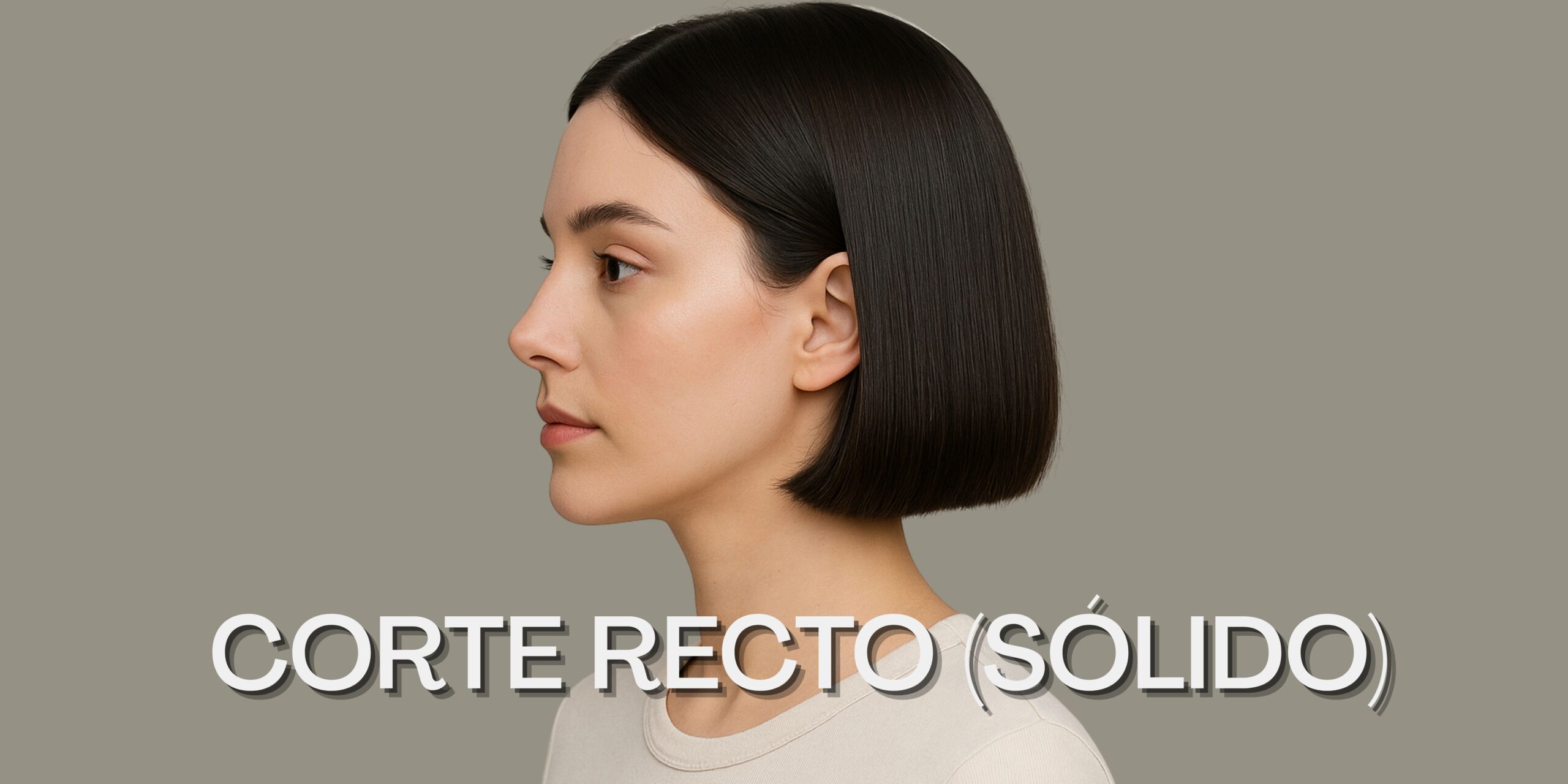 Corte de Cabello Recto (0°): Guía Completa con Patrón de Secciones y ...